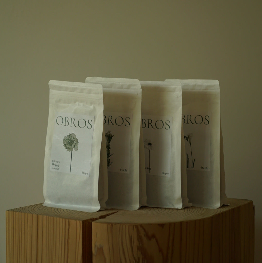 トライアルビーンズ/40g×4銘柄(160g約12杯分) – OBROS COFFEE